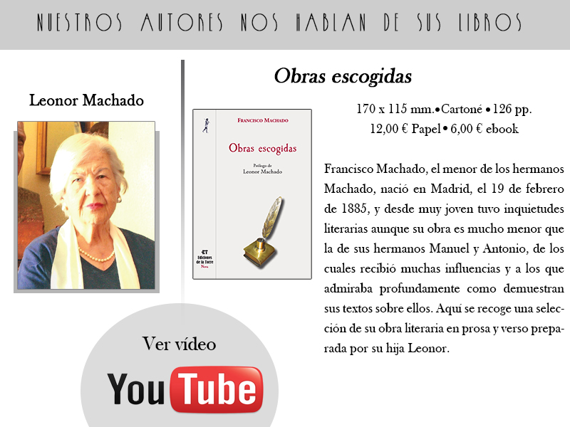 Leonor Machado | Cuadernos de la Torre
